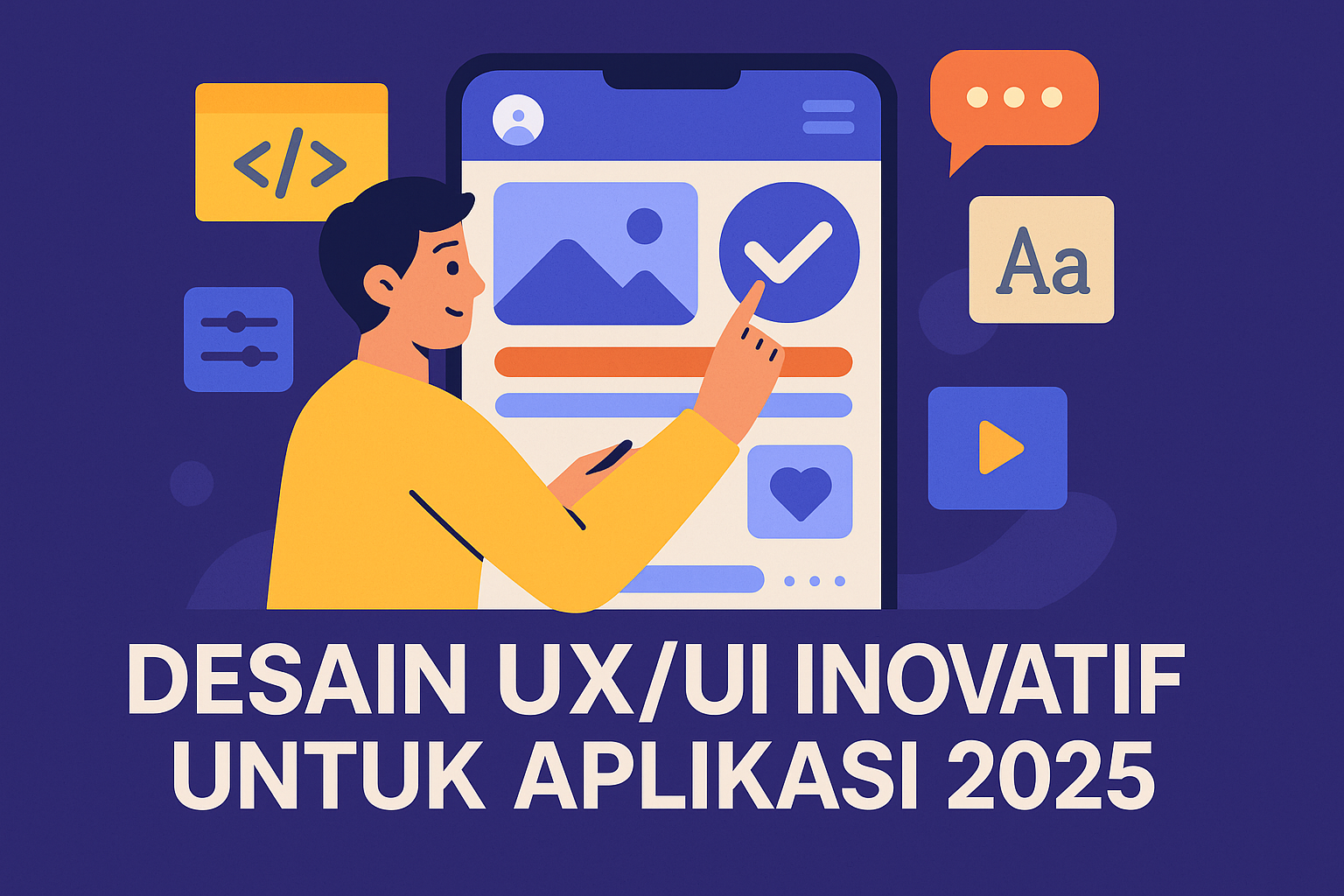 Desain UX/UI Inovatif untuk Aplikasi 2025